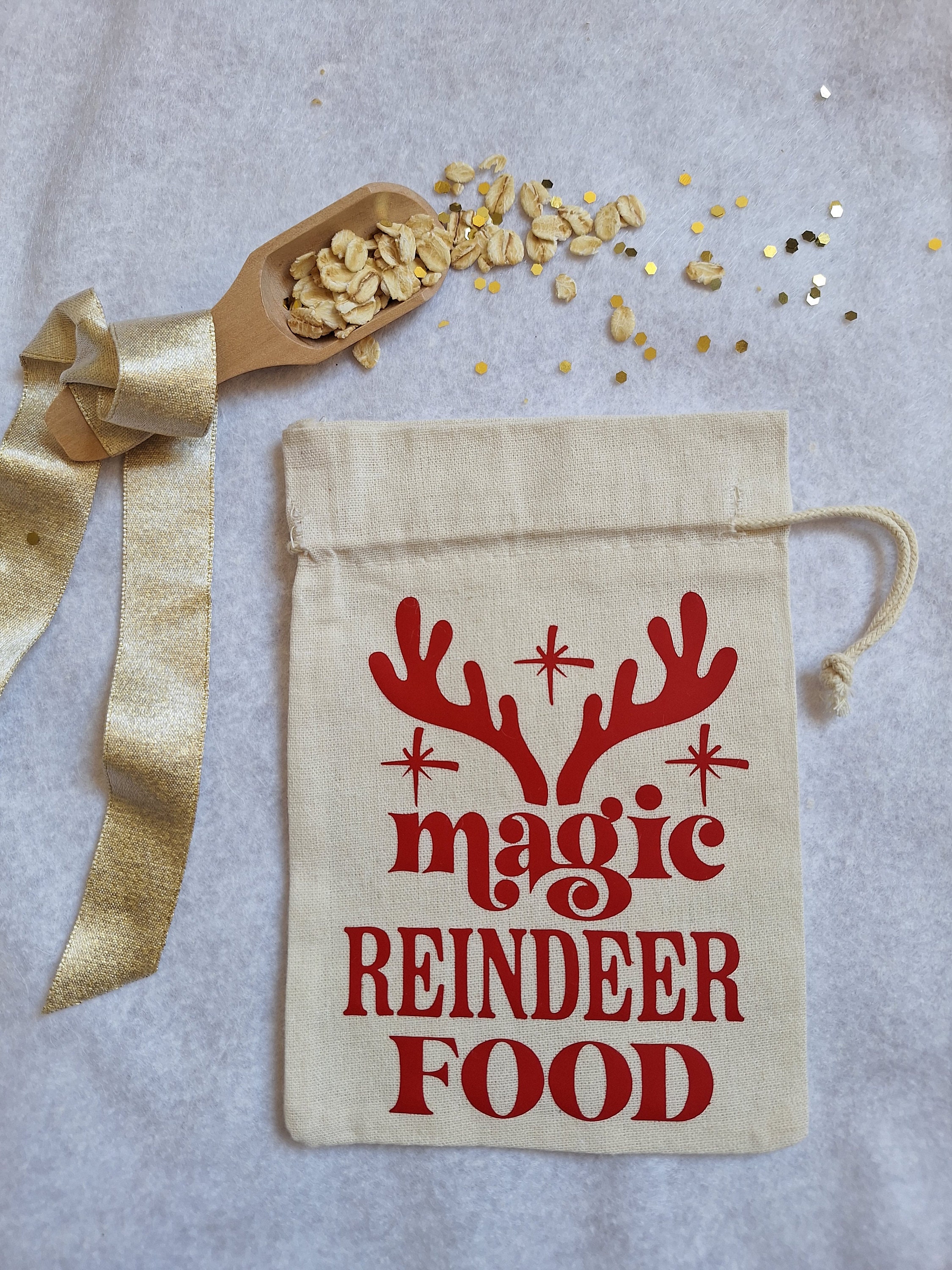Magic Reindeer Food Bag, Rudolph Food, Christmas Eve Box, Christmas ...