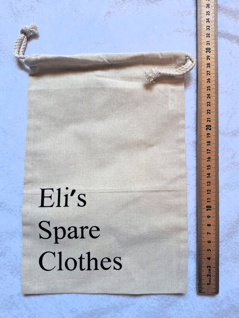 Personalised Spare Clothes Bags! - Etsy