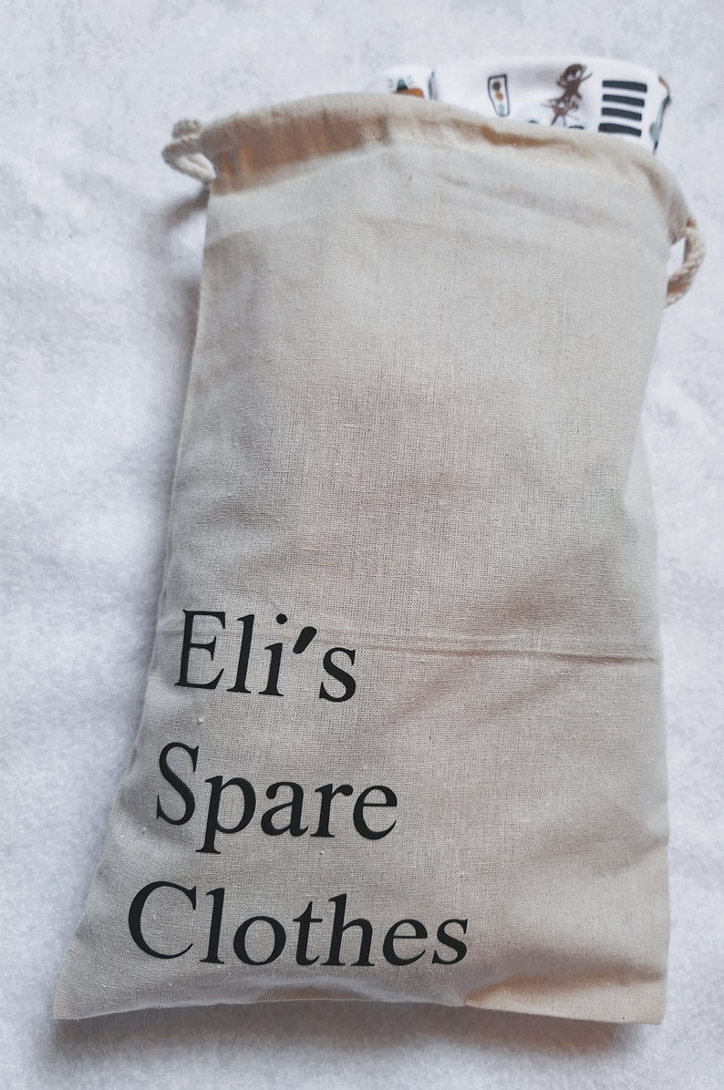 Personalised Spare Clothes Bags! - Etsy