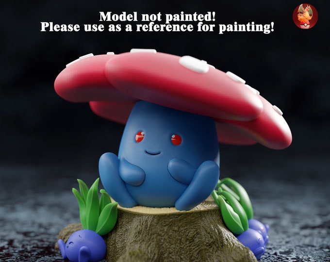 Vileplume the Flower Pokémon - 3D Printed Unpainted Figure - Etsy