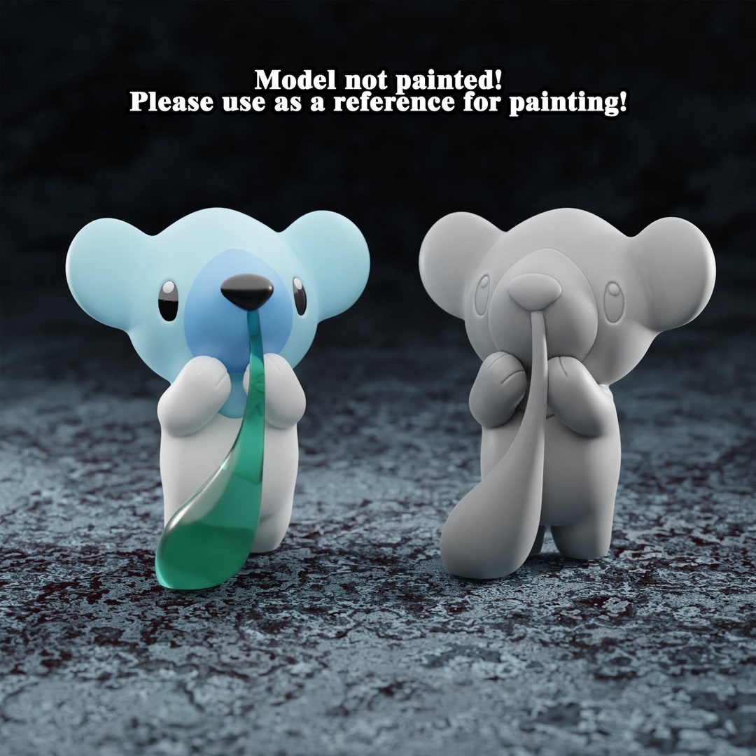 Cubchoo the Chill Pokémon - 3D Printed Unpainted Figure - Etsy