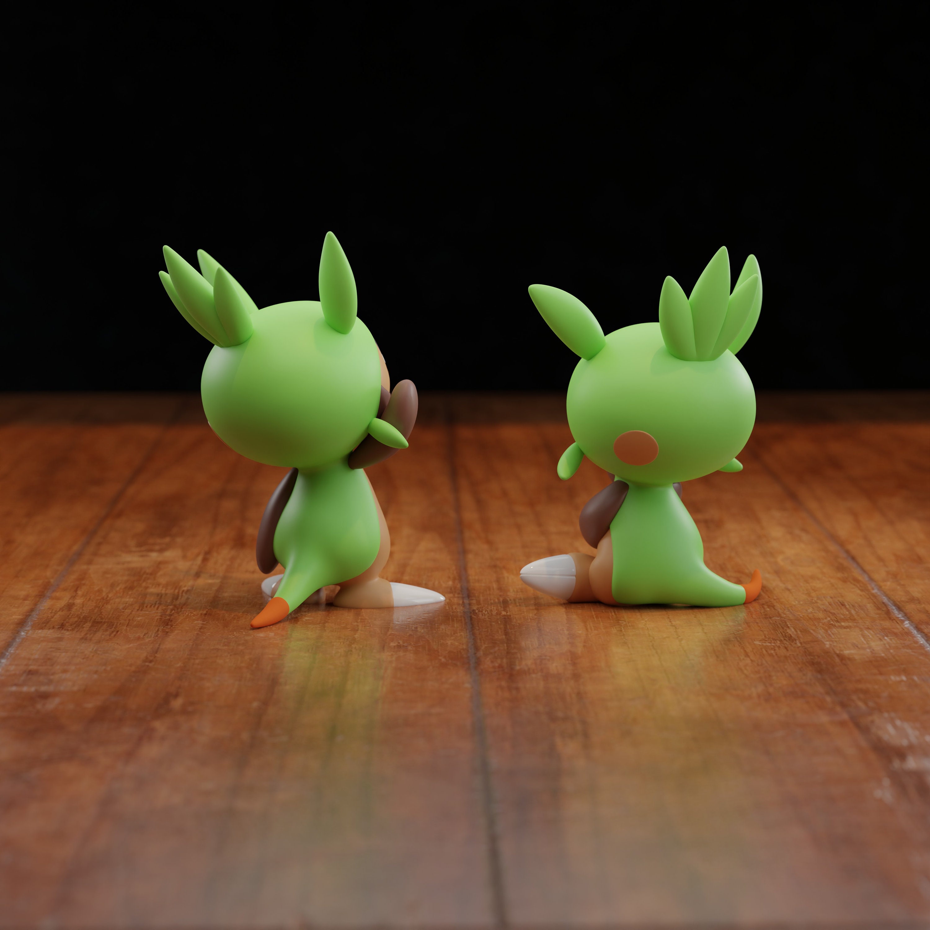 Chespin the Spiny Nut Pokémon 3D Printed Unpainted Figure - Etsy