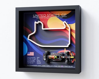 F1 ITALIAN MONZA 2022 GP Frame With the Winning Car F1 Track Wall Art ...