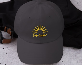 Distressed Sun Goddess Baseball Cap, Sun Lovers Hat, Summer Vibes ...
