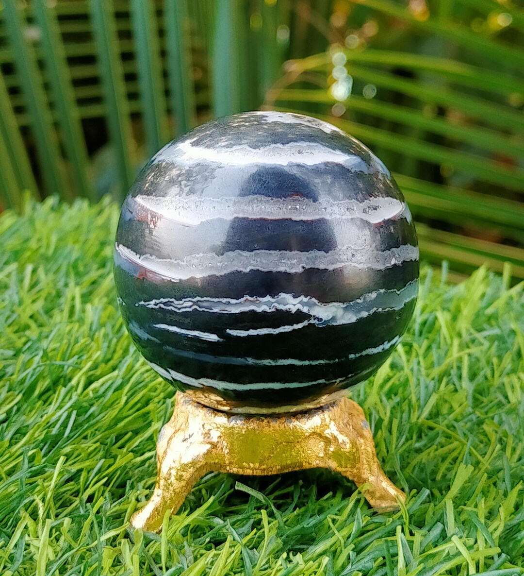 Masterpiece Rare 2" Inches Natural Suleimani Haqiq Inner Druzy ...