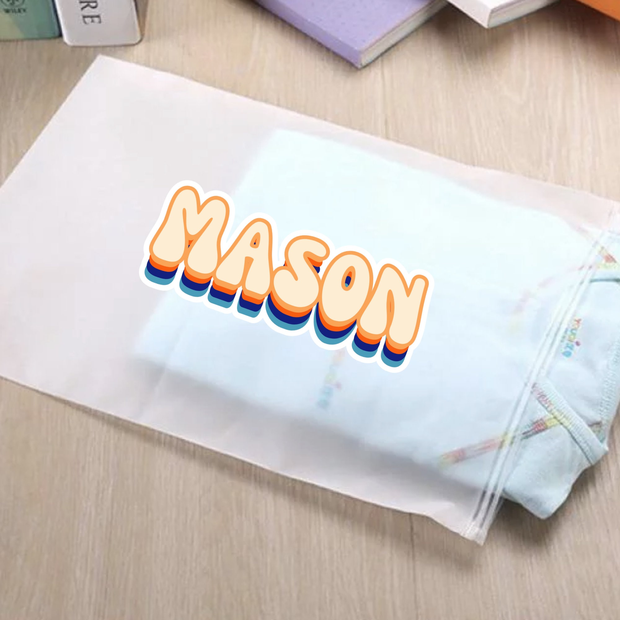 Retro Name Sticker Name Decal Personalized Vinyl Sticker Tumbler ...