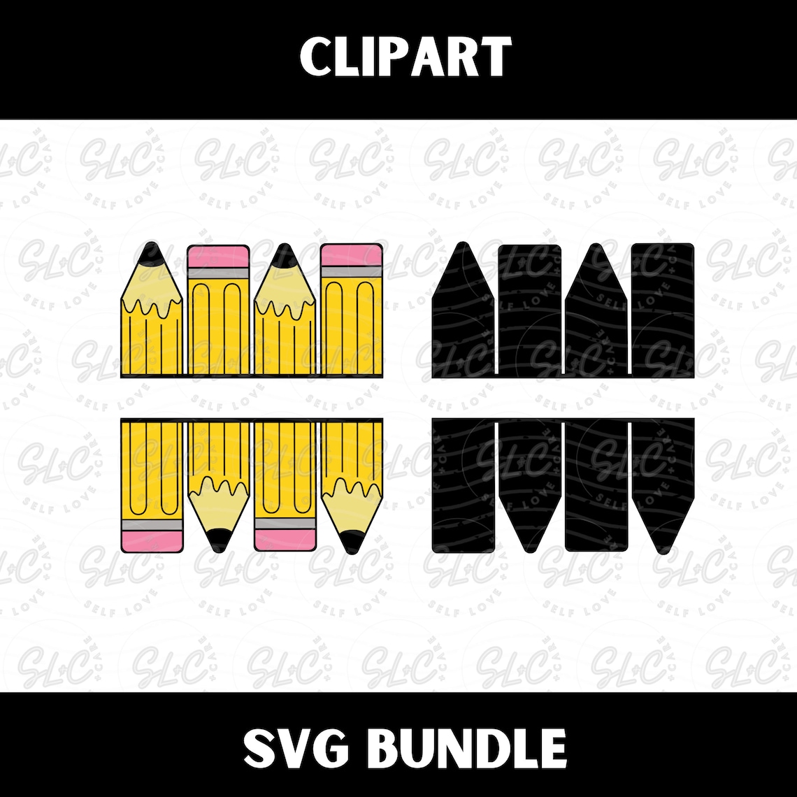 Pencil SVG, Pencil Name Frame Svg, Pencil Monogram Svg, School Svg ...
