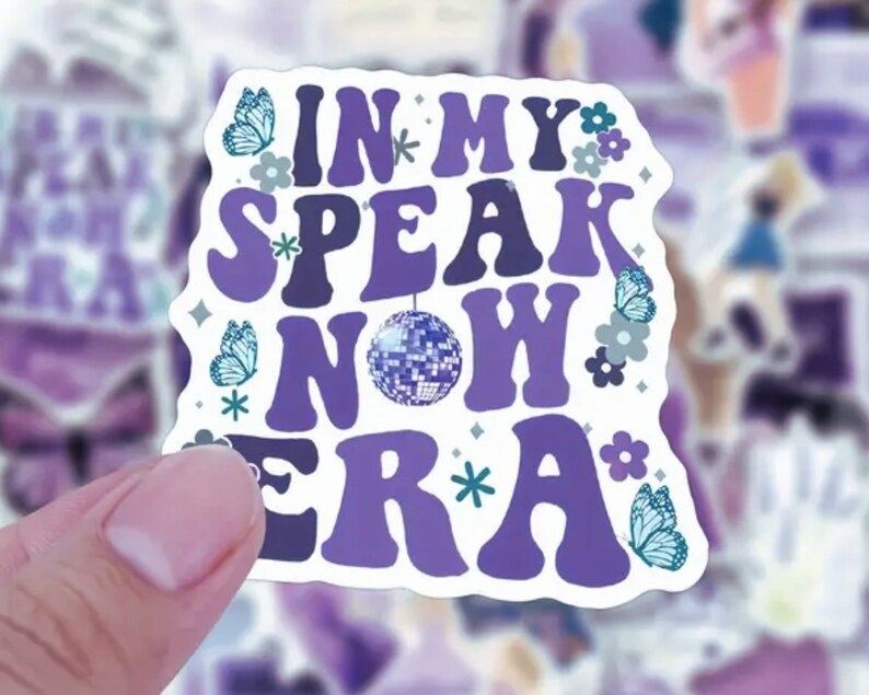 5-50 Handmade Taylor Swift Music Merch Sticker Pack Swiftie Era ...