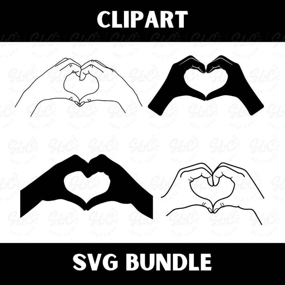 Heart Hands Svg, Heart Hands, Heart Sign Svg, Digital Download, Love ...