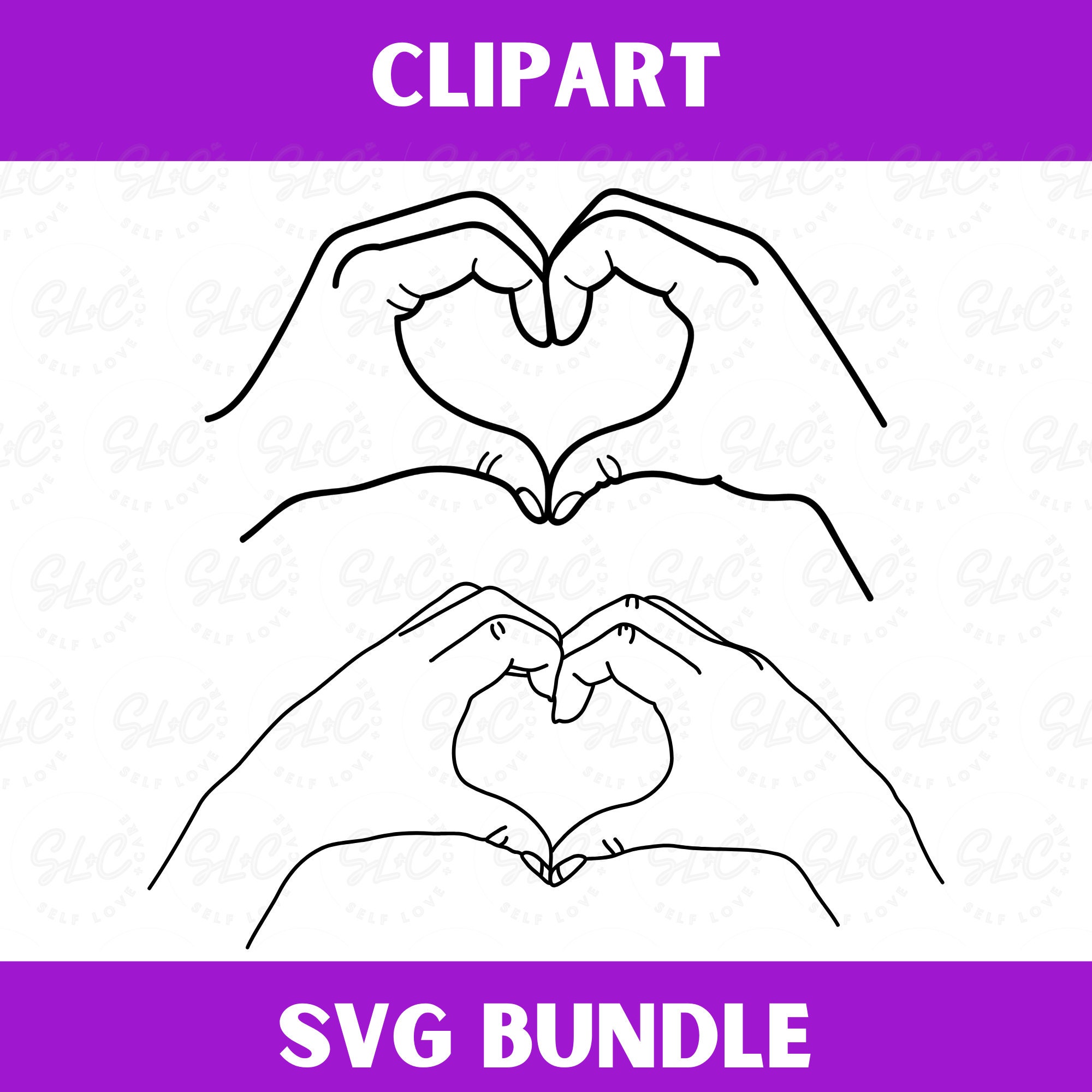 Heart Hands Svg, Heart Hands, Heart Sign Svg, Digital Download, Love ...
