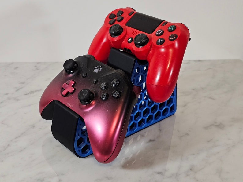 Universal Console Controller Stand Unique Honeycomb Design, Holds 2 ...