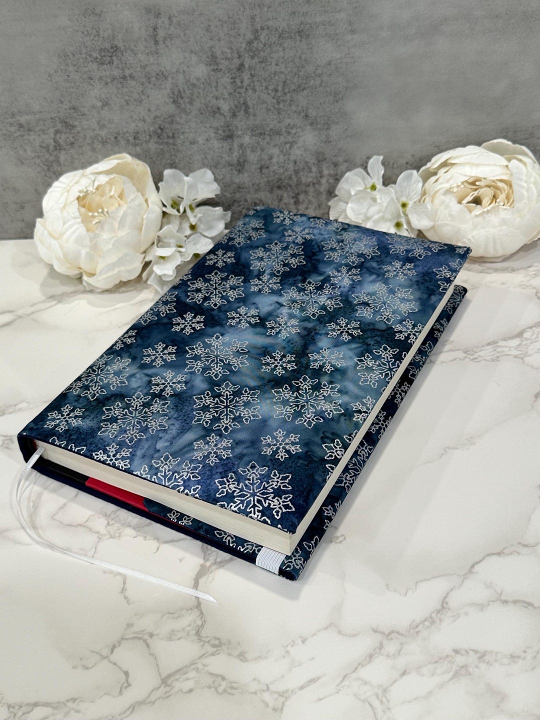 Adjustable Book Cover - Fabric Dust Jacket - Book Sleeve - Bookish Gift ...