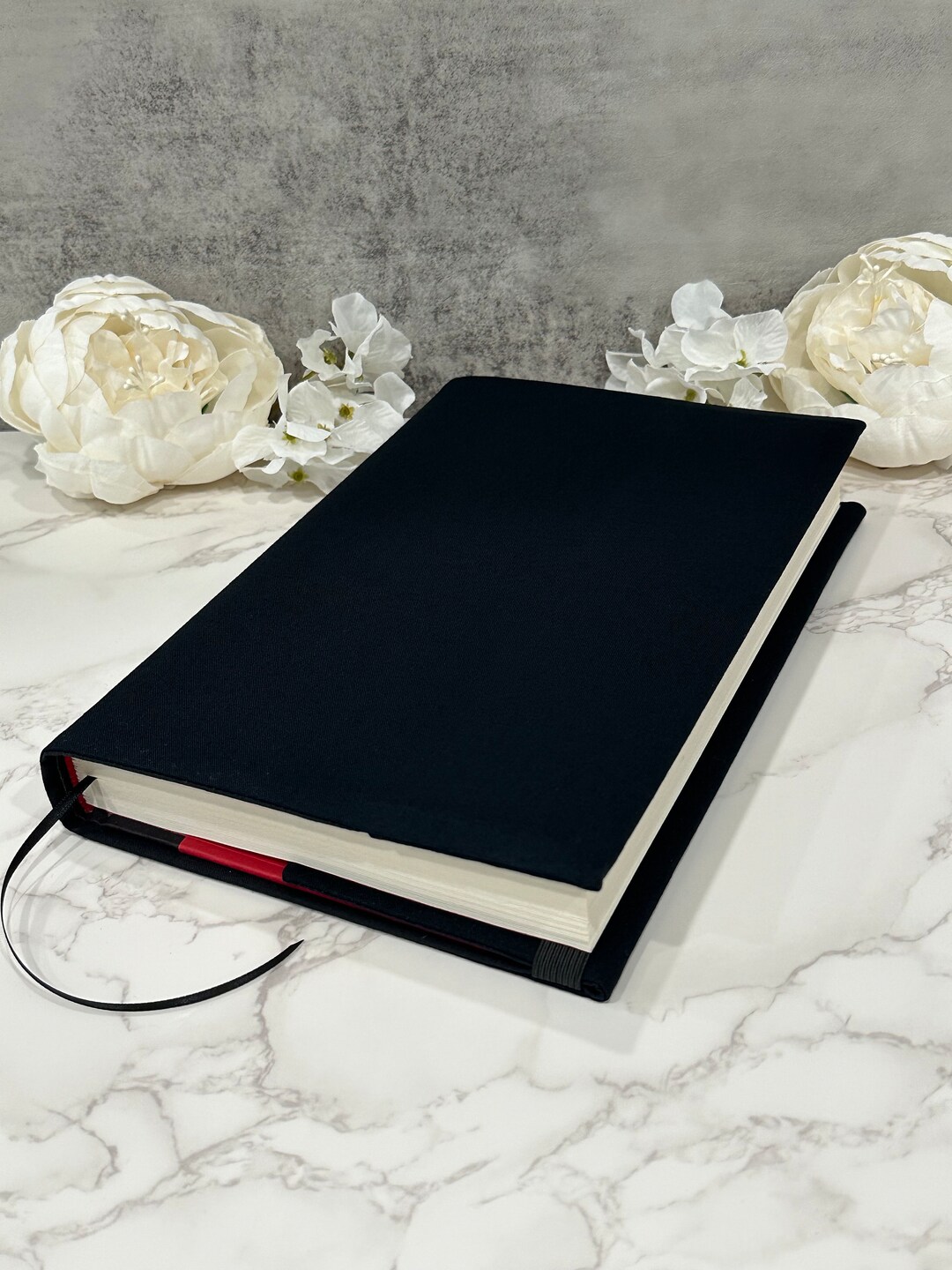 Adjustable Book Cover - Fabric Dust Jacket - Book Sleeve - Bookish Gift ...
