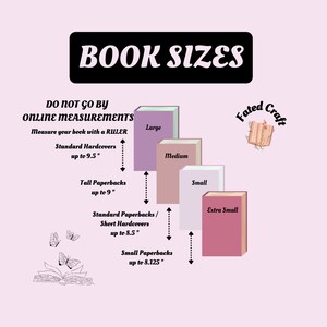 Adjustable Book Cover Fabric Dust Jacket Book Sleeve Bookish Gift Book ...