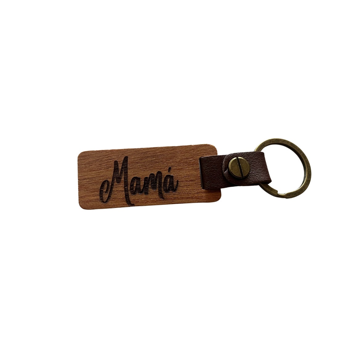 Engraved Wood Key Chain-custom Keychain Gift for Home Car - Etsy
