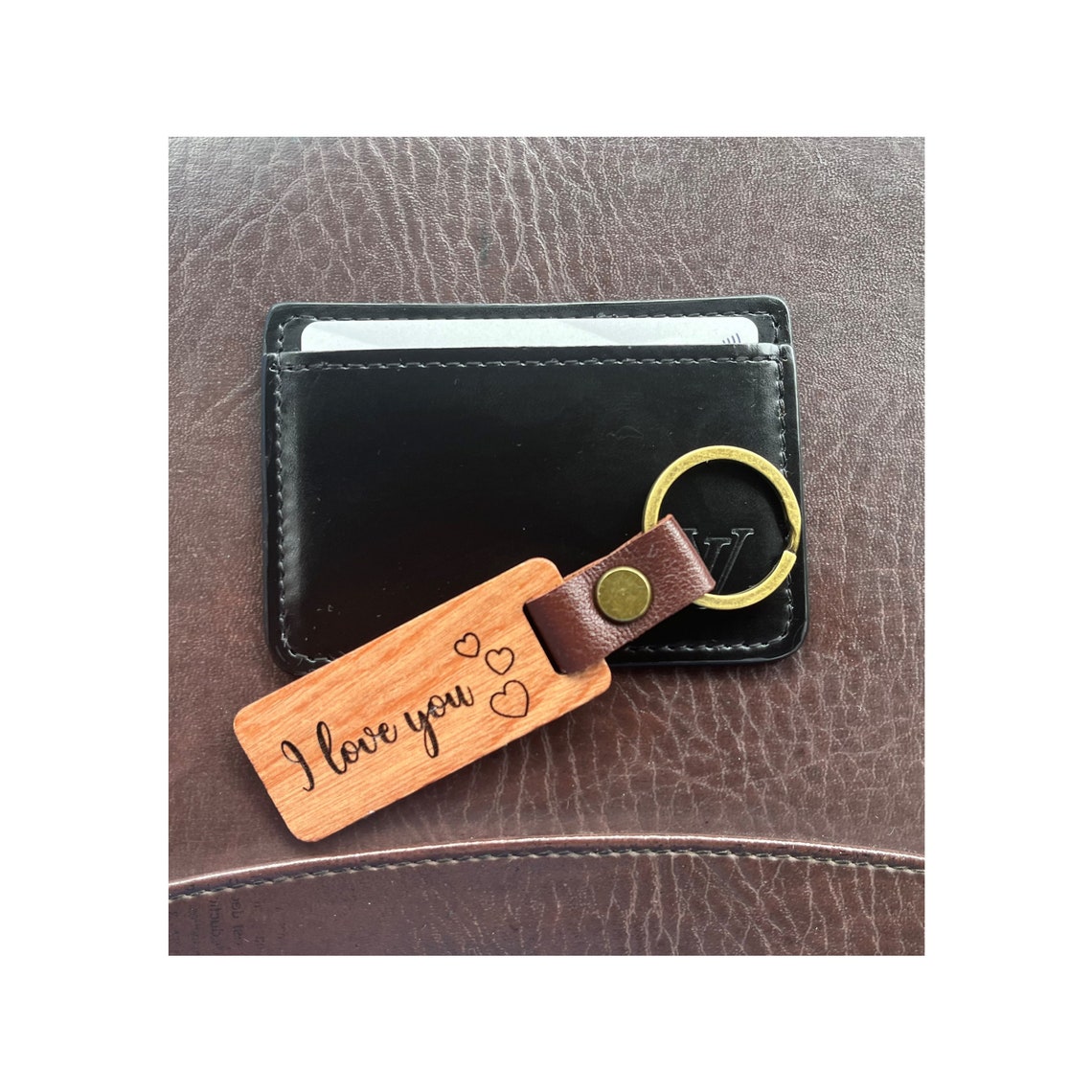 Engraved Wood Key Chain-custom Keychain Gift for Home Car - Etsy