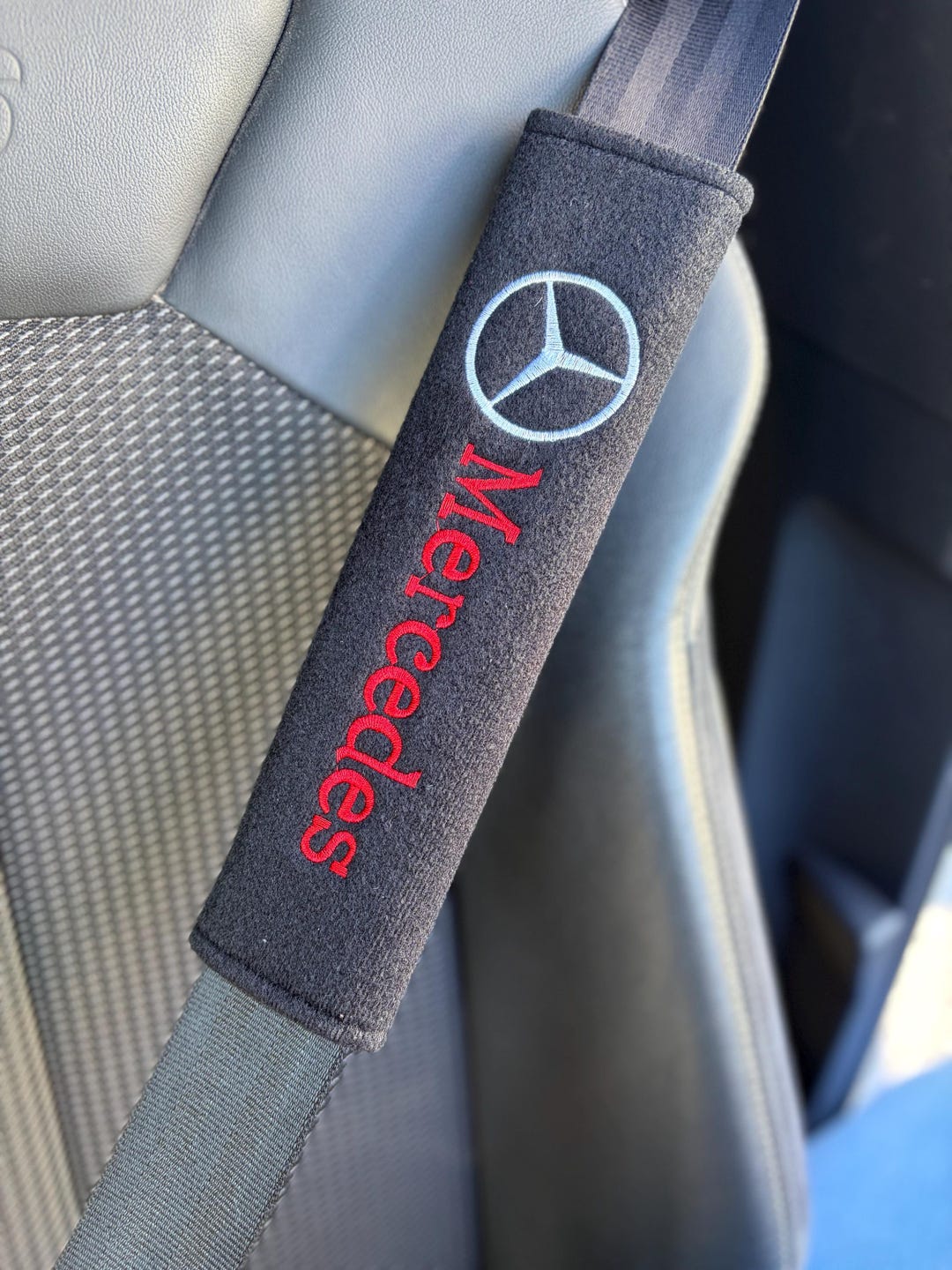 Mercedes Benz Safety Belt - Shoulder Covers Pads Projectors 2 Pcs. Belt ...