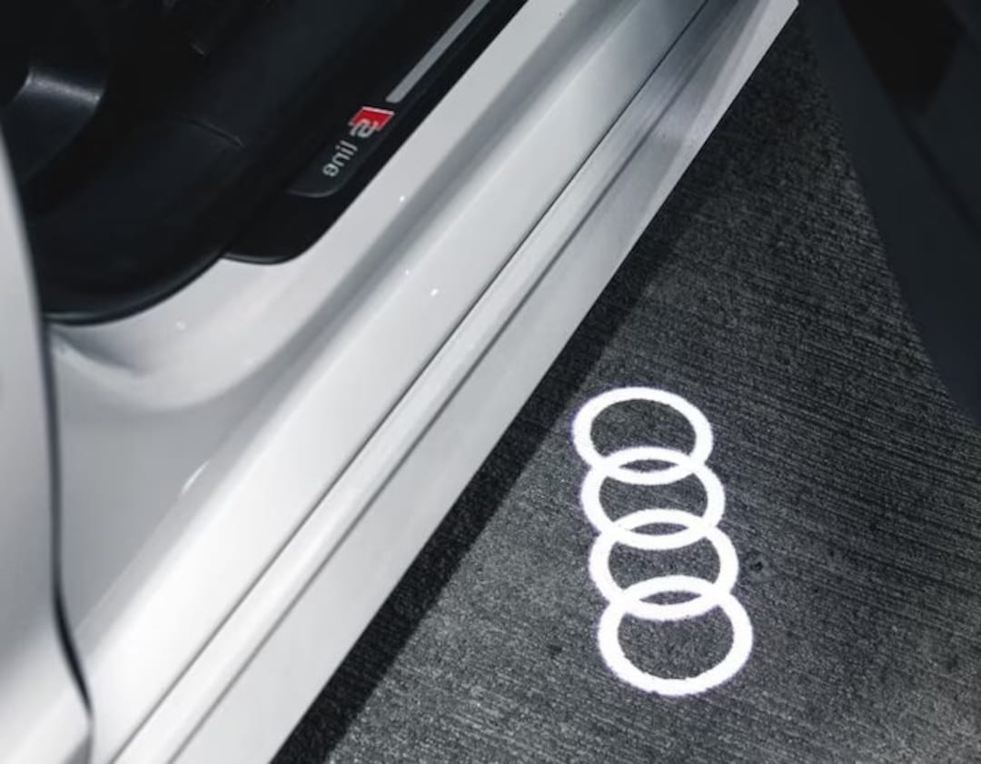 Audi Welcome Lights Door Logo Projectors LED Projectors Door - Etsy
