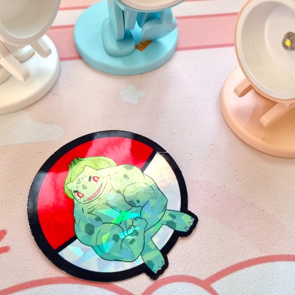 Muscular Bulbasaur - Etsy