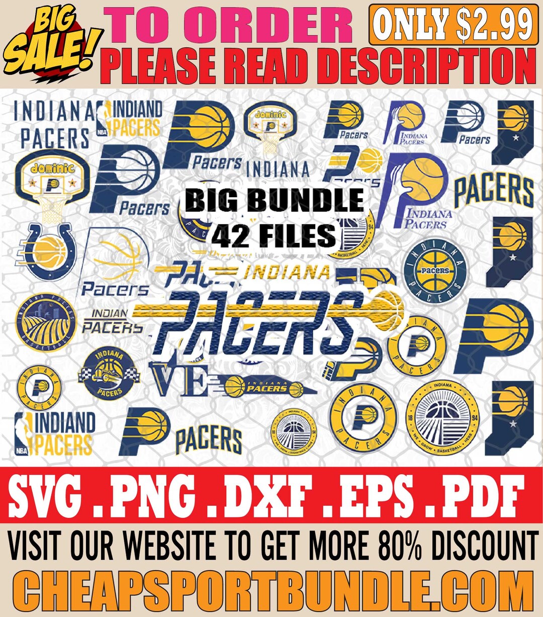 Indiana-pacers Basketball Team Svg Indiana-pacers Svg - Etsy