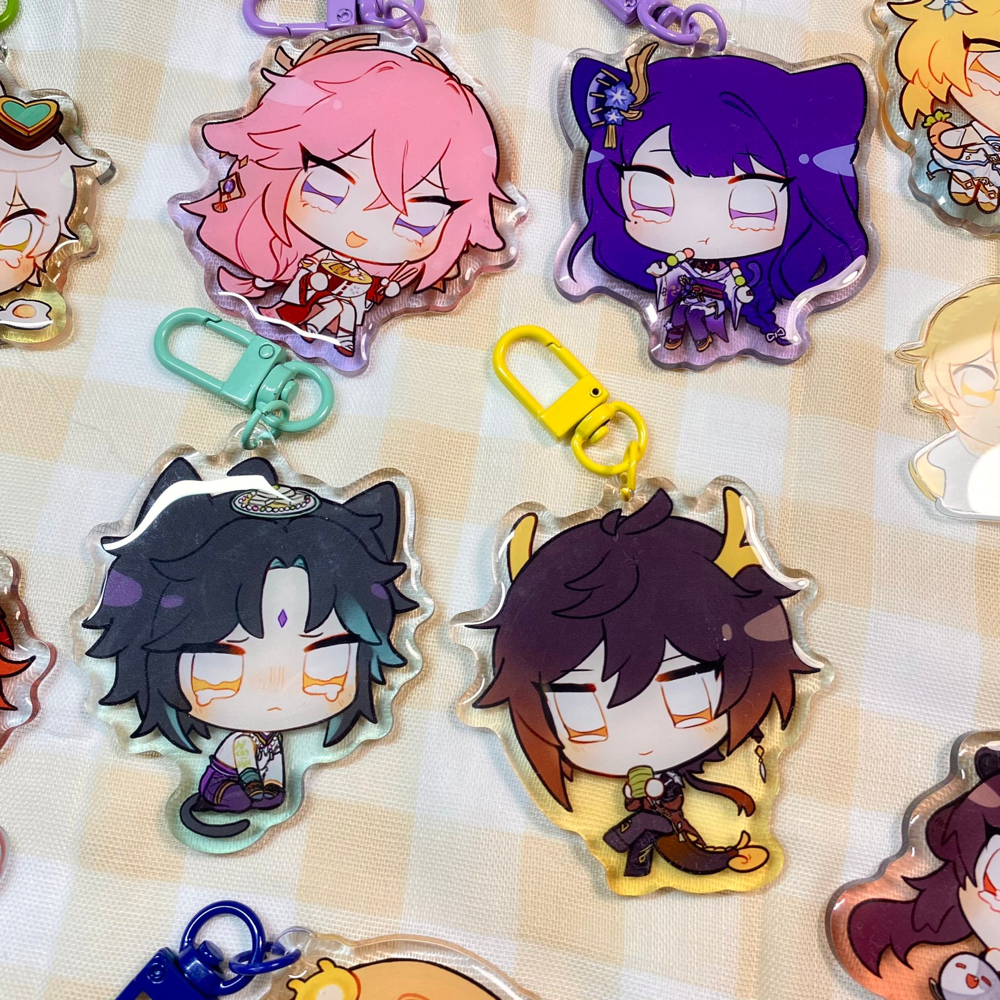 Genshin Animal Chibi Charms 2.5 Inch - Etsy