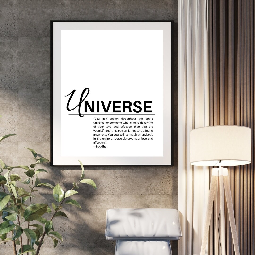 Universal Wisdom Bundle: Set of Digital Prints Featuring Famous Quotes ...
