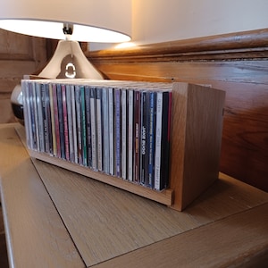 Oak Cd Display Rack - Etsy