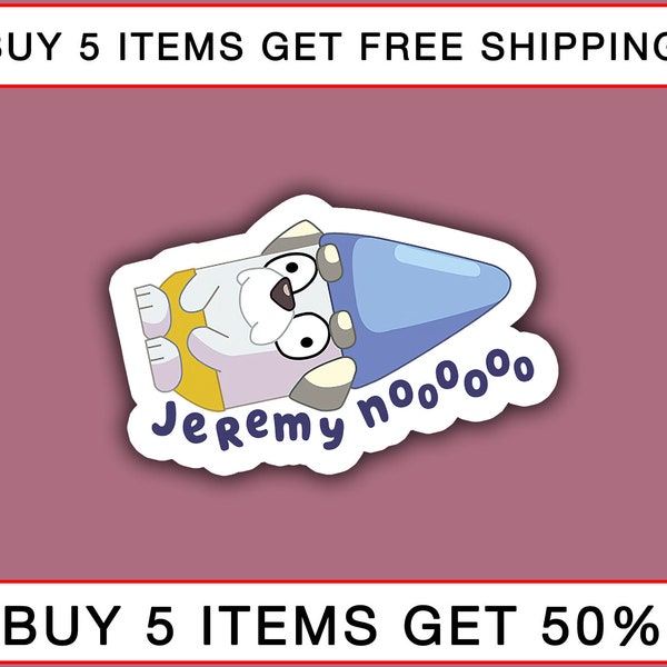 Bluey Jeremy - Etsy