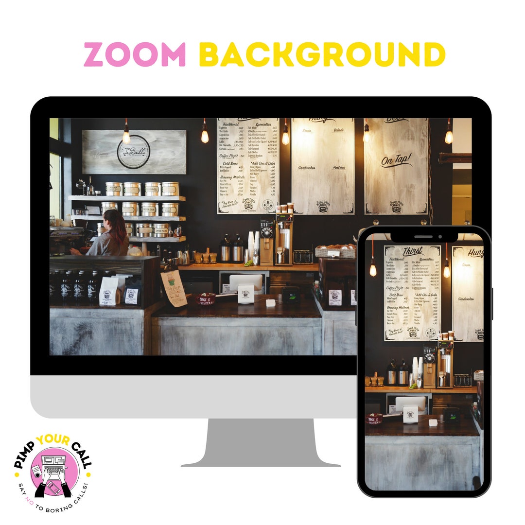 Pimp Your Call Virtual Backgrounds Home Office Backdrop - Etsy Australia