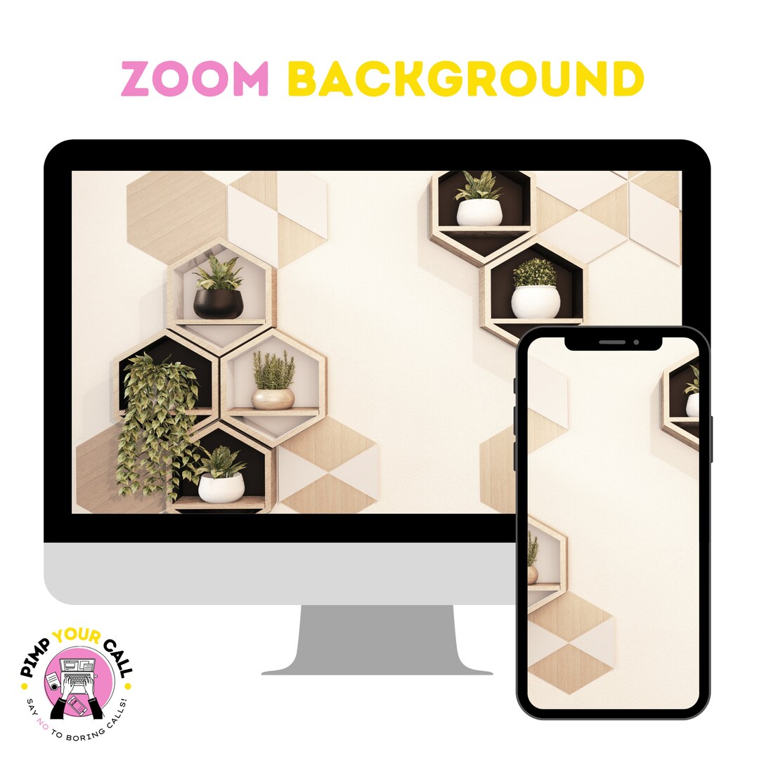 Pimp Your Call Virtual Backgrounds Home Office Backdrop - Etsy