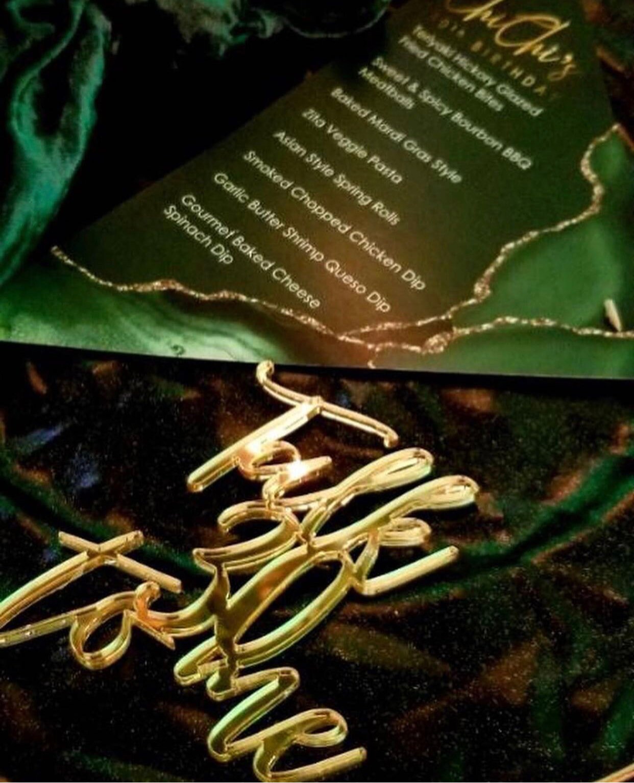 Custom Themed Name Table Decor - Etsy