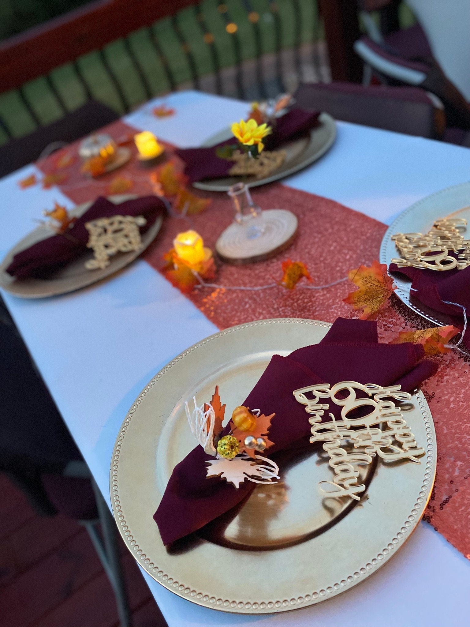 Custom Themed Name Table Decor - Etsy