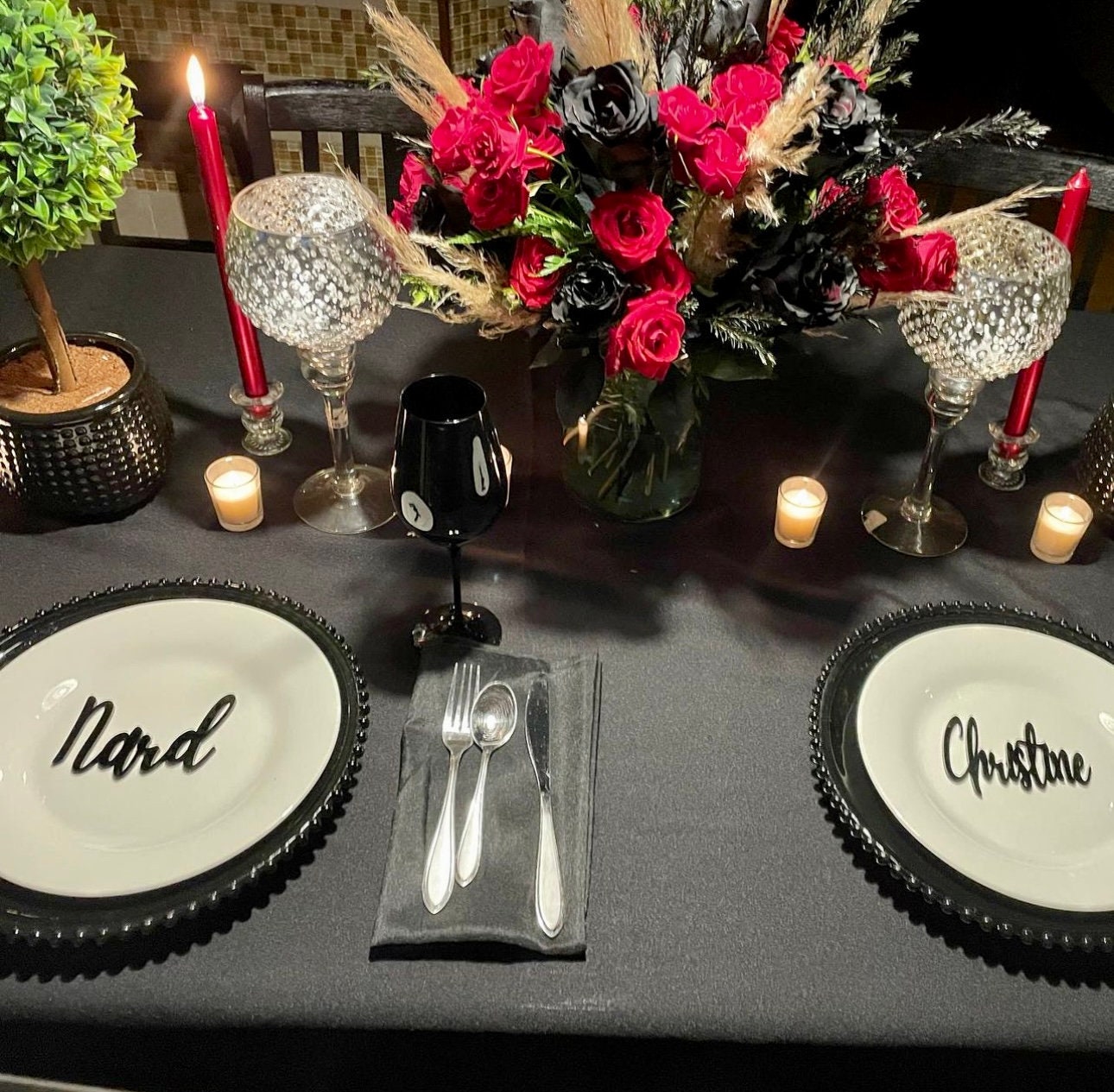 Custom Name Table Decor - Etsy