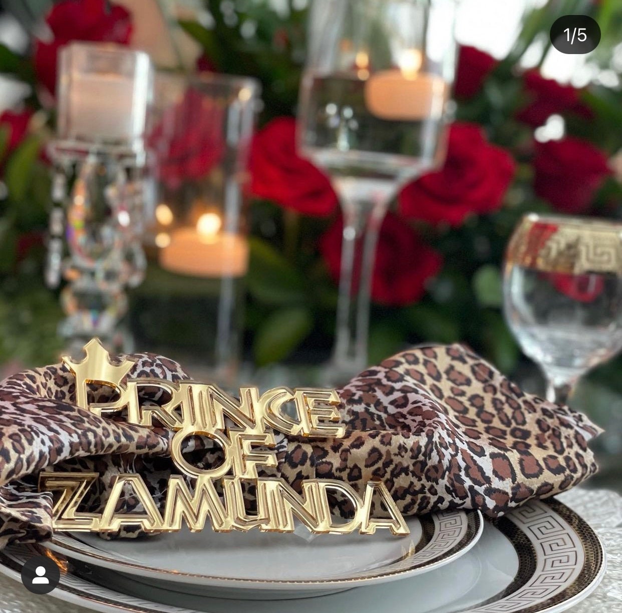Custom Themed Name Table Decor - Etsy