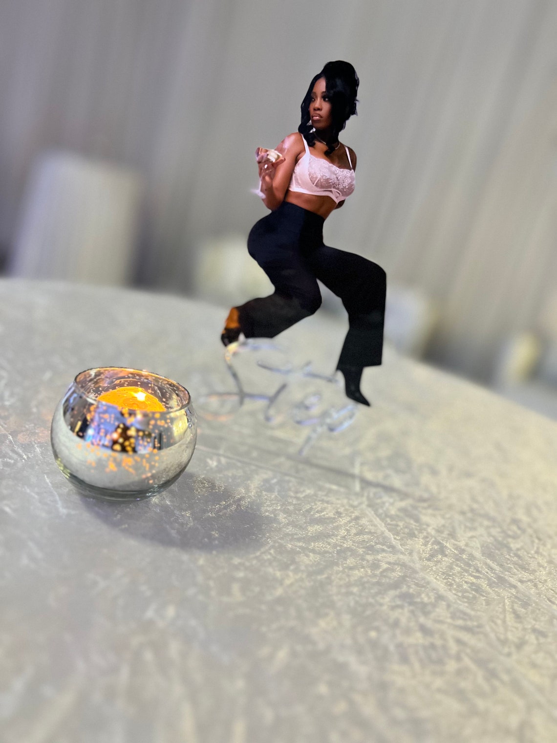 Custom Acrylic Photo Centerpieces, Table Centerpiece, Wedding ...