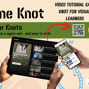 Scout Knot Guide: Camping Knots Flashcards & Video (PDF) - Etsy