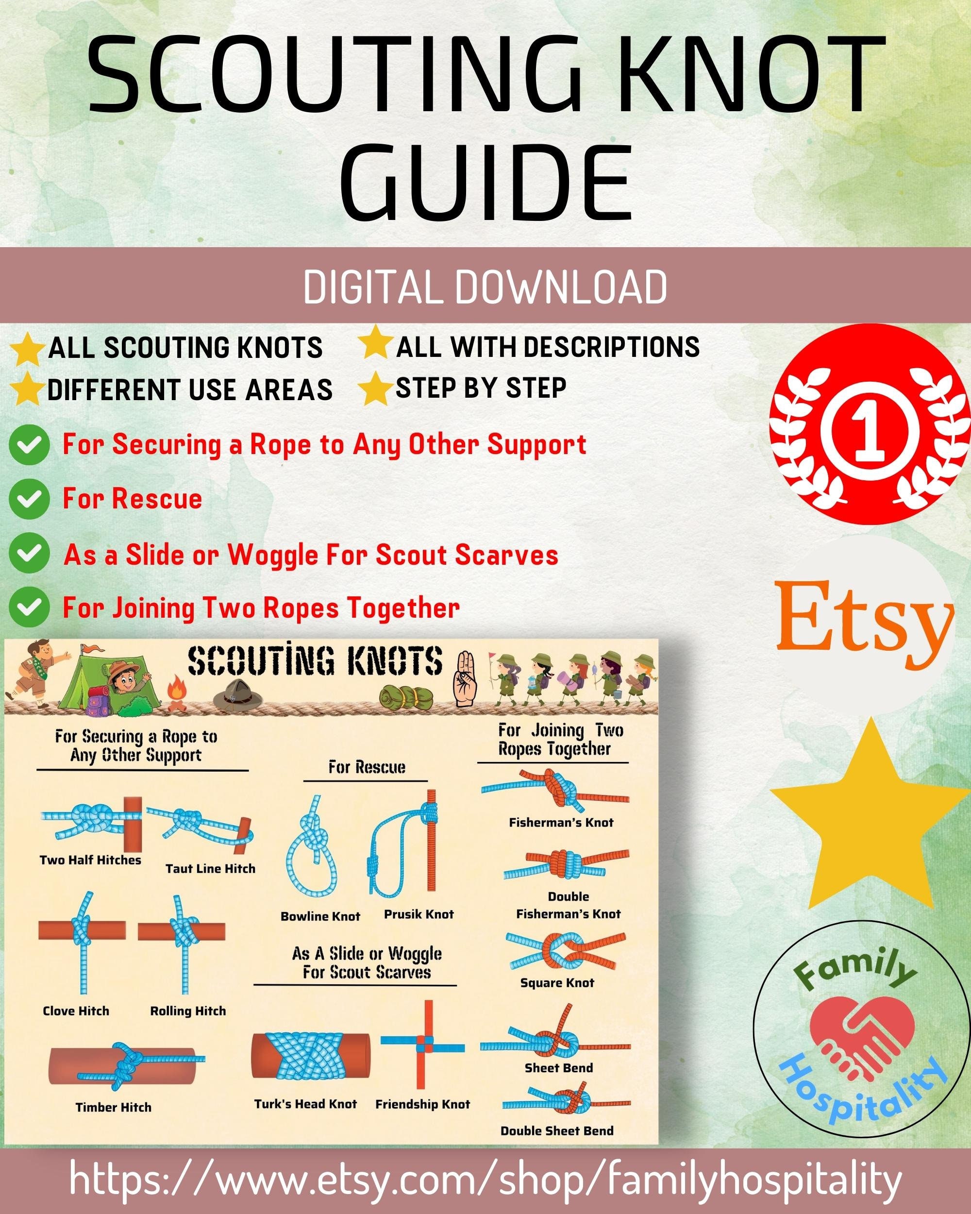 Girl Scout Knots Chart