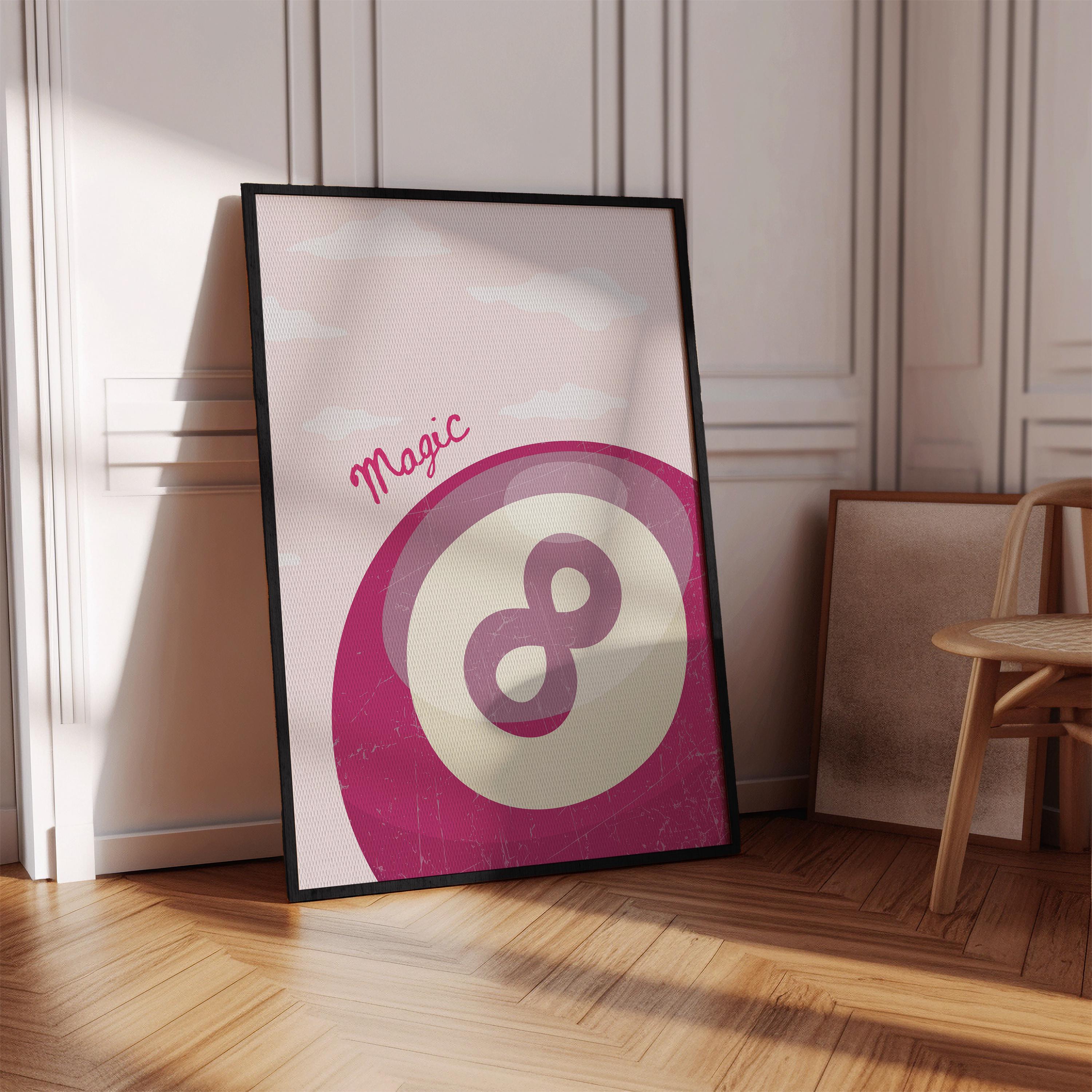 Magic 8 Ball Poster | Digital Download | Crystal Ball | Bedroom Dorm ...