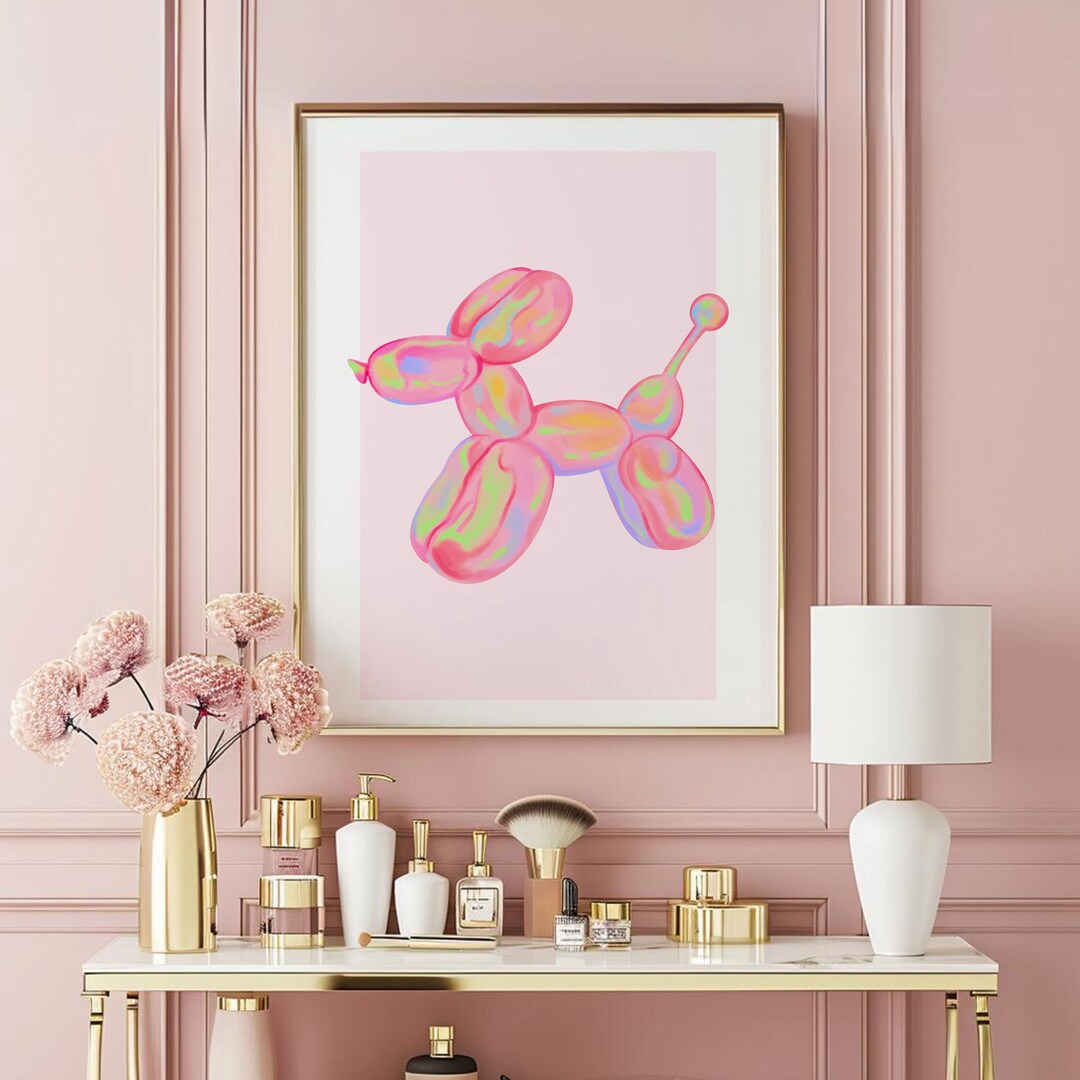 Preppy Wall Art Print - Pink Checkers and Cherries Mon Chéri Printable ...