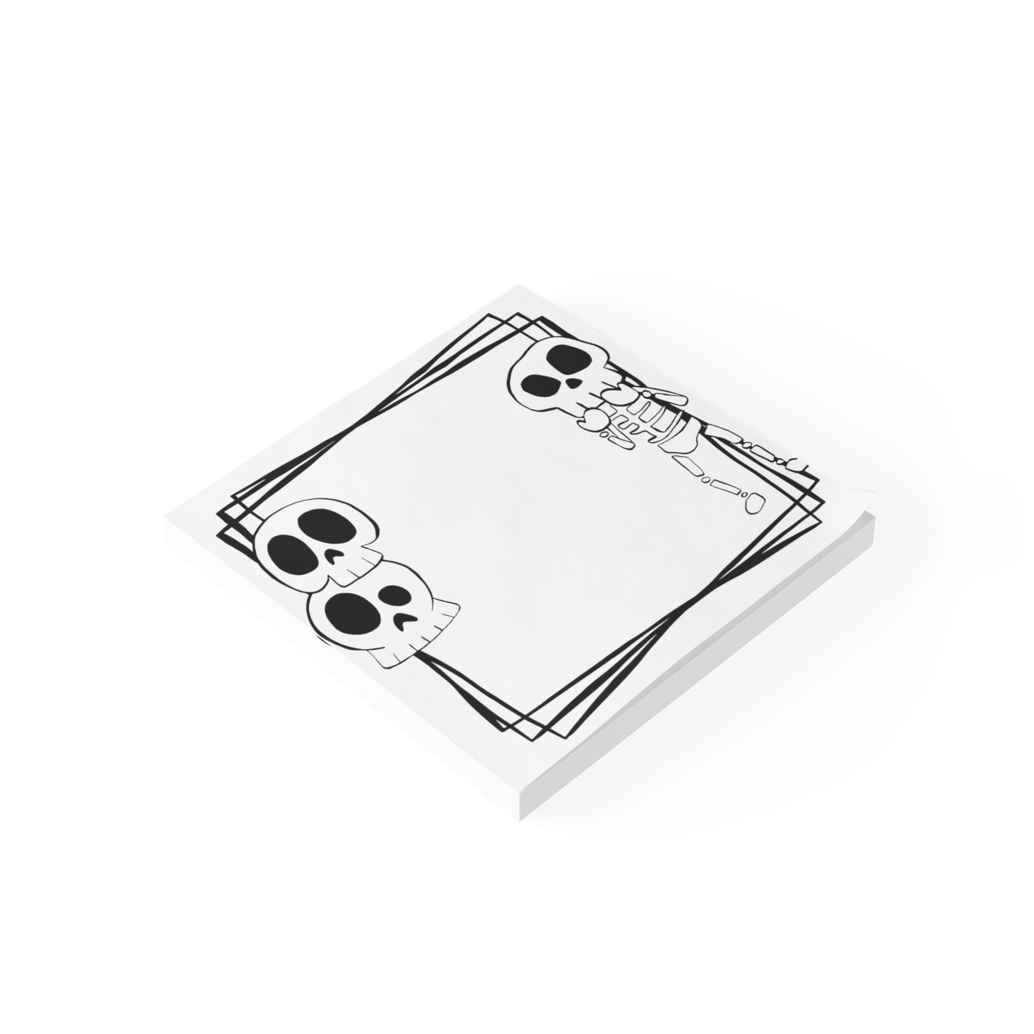 Skeleton Bones Post-it® Note Pads - Etsy