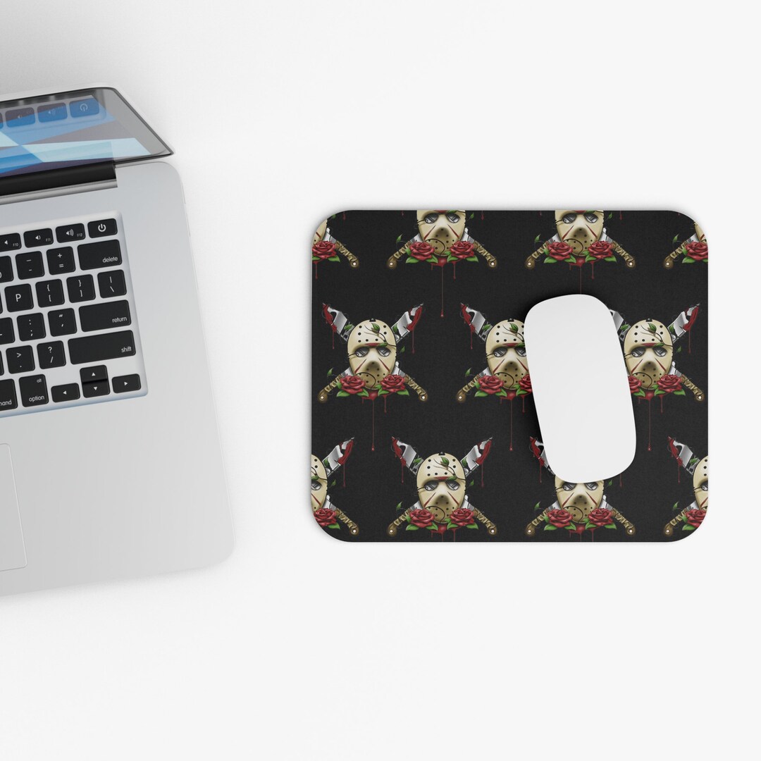 Jason Vorhees Bloody Rose Mouse Pad - Etsy