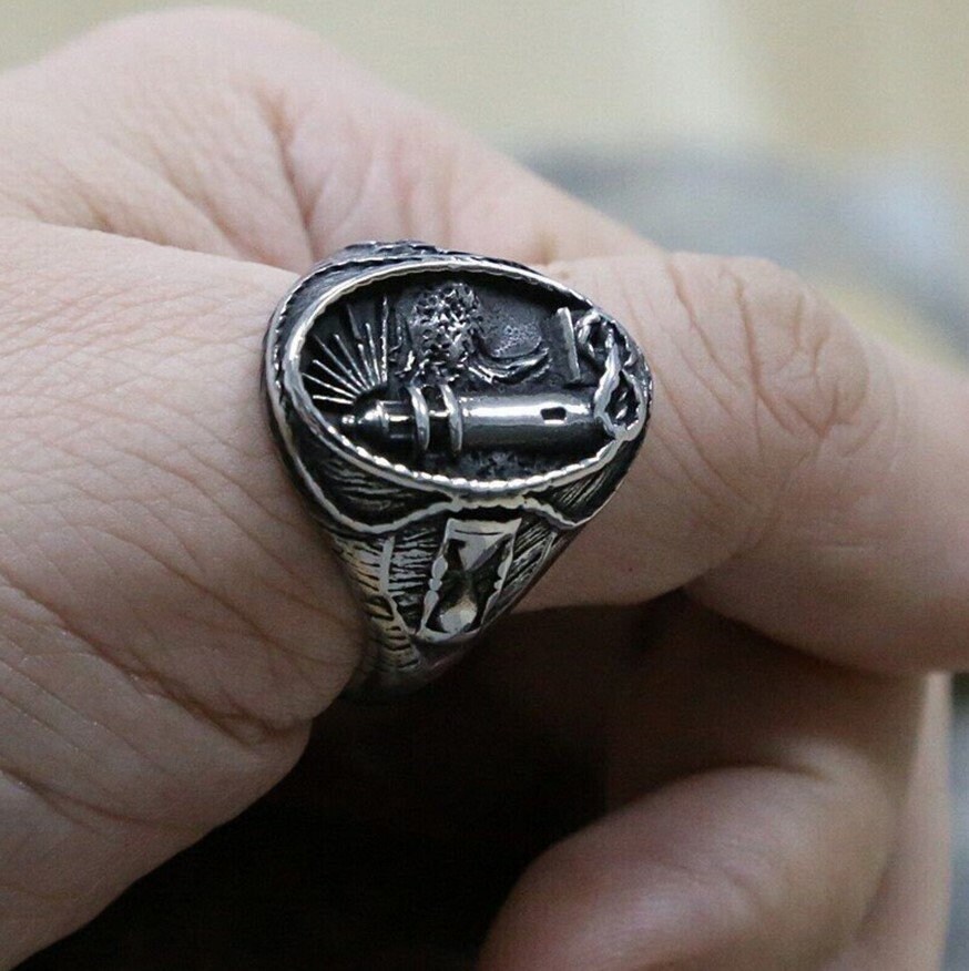 Lighthouse Ring-men Stainless Steel Ring-marine Ring-nautical Ring ...