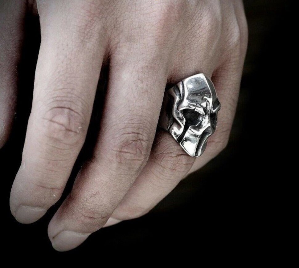 Gladiator Helmet Ring-spartan Helmet Ring-gladiator Ring-warrior Ring ...