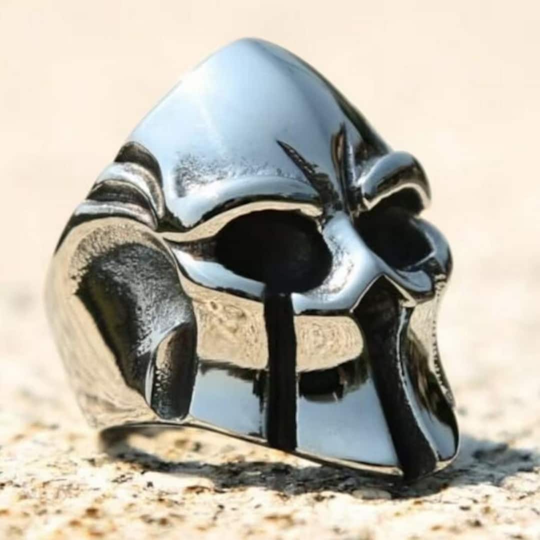 Gladiator Helmet Ring-spartan Helmet Ring-gladiator Ring-warrior Ring ...
