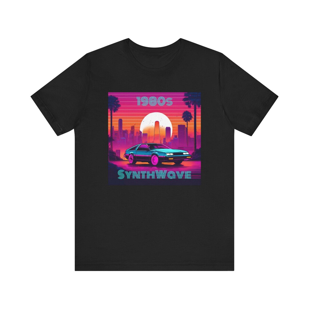 1980s Synthwave T-shirt | Dark Synthwave | Synth Wave Music | the ...