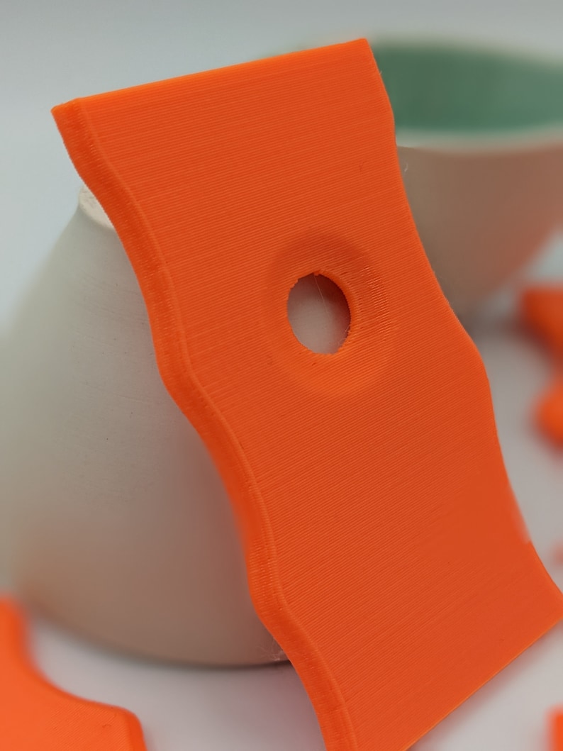 Estèque Gabarit / Pottery Tool / Pottery Rib / PLA 3D Print / - Etsy