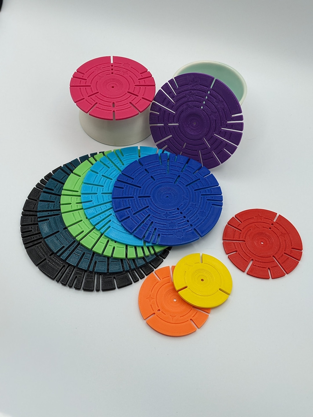Pottery Division Guide / Polymer Clay Tool / Pottery Tool / Star Disc ...