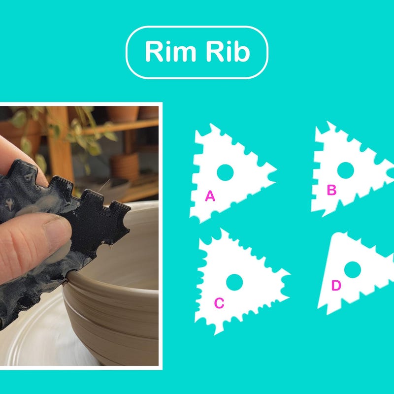 Pottery Rib Shaper - Etsy