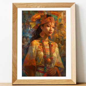 Beautiful Filipina, Filipino Woman, Digital Filipino Art, Philippines ...