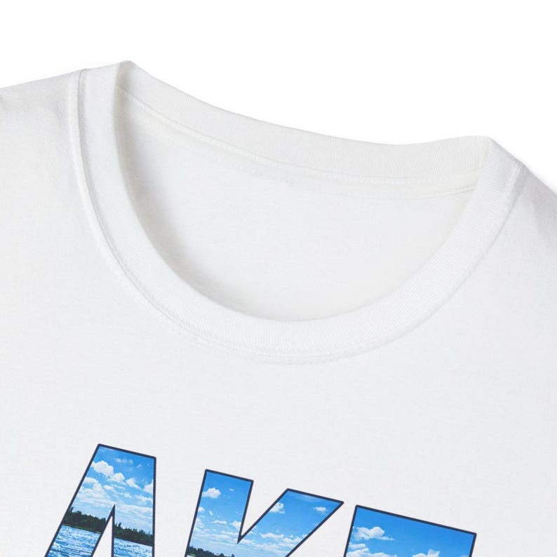 Lake Life Water Texture Graphic Tee, Summer Vacation Shirt, Cabin ...
